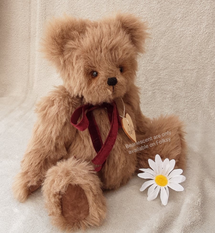 Luxury Alpaca Mohair Collectable Artist Bear. O... - Folksy