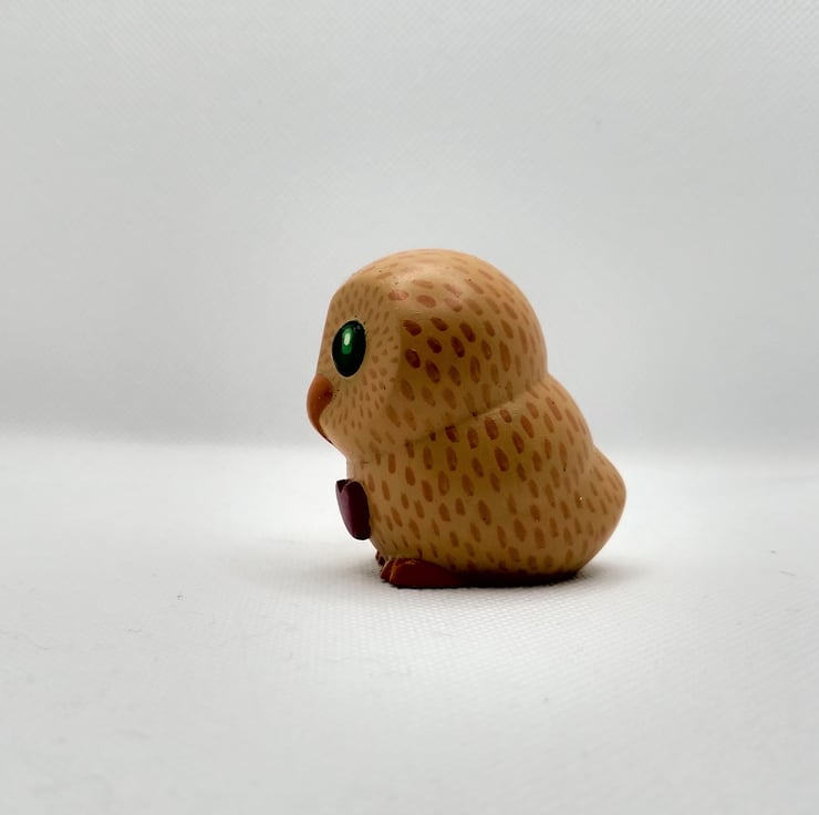 Original Resin Owl Figurine - Folksy