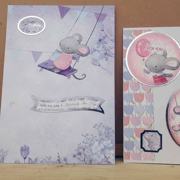 Cute Mice 10 Pack Greeting Card Selection Pack ... - Folksy