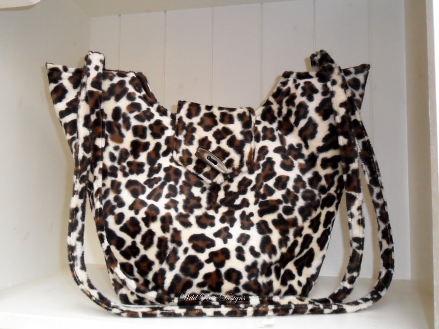 Animal Print Tote - Handbag Sale item, final r... - Folksy