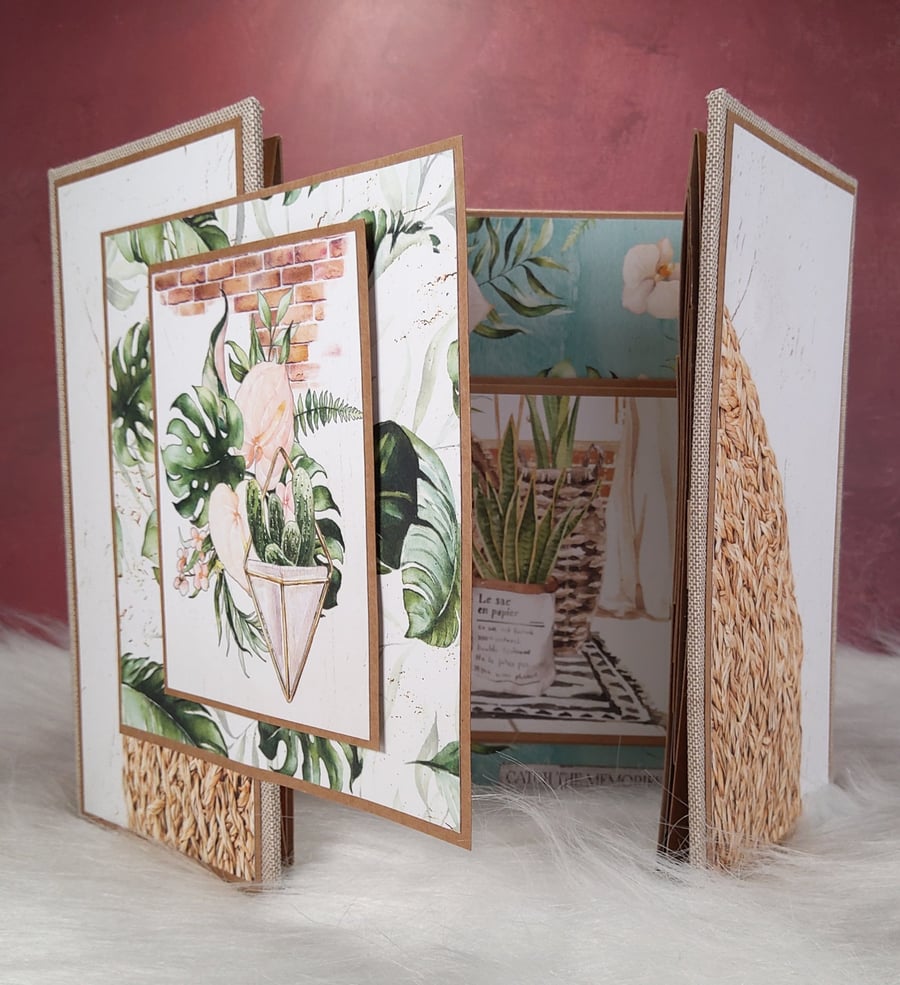 Handmade Scrapbook Photo Album - Tropical Memor... - Folksy