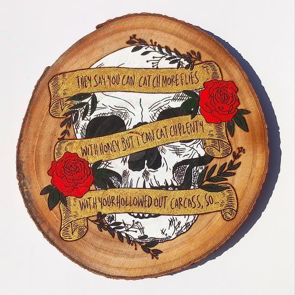 "Catching Flies" - Hand-Burnt & P... - Folksy