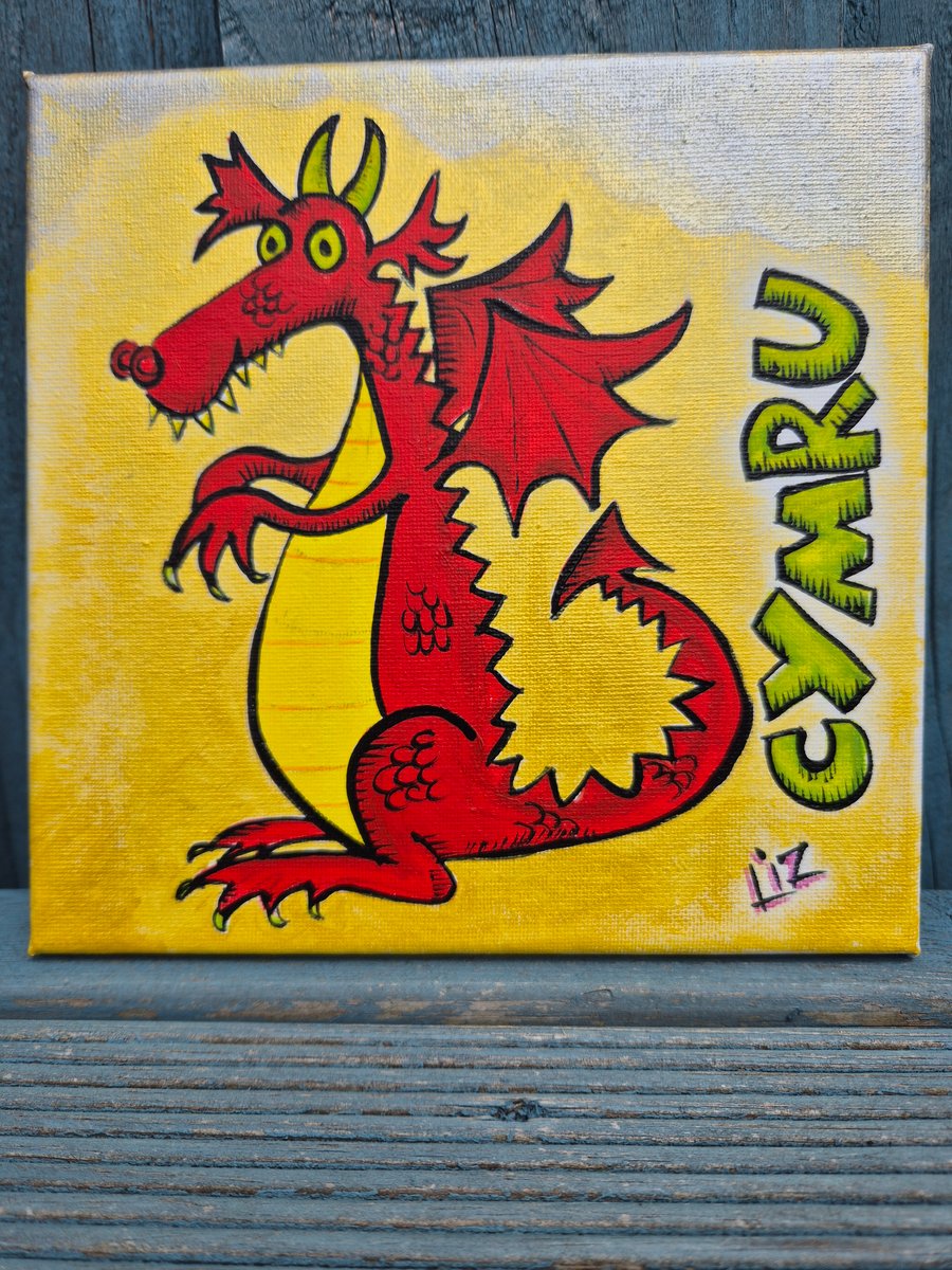 Welsh Dragon - Folksy