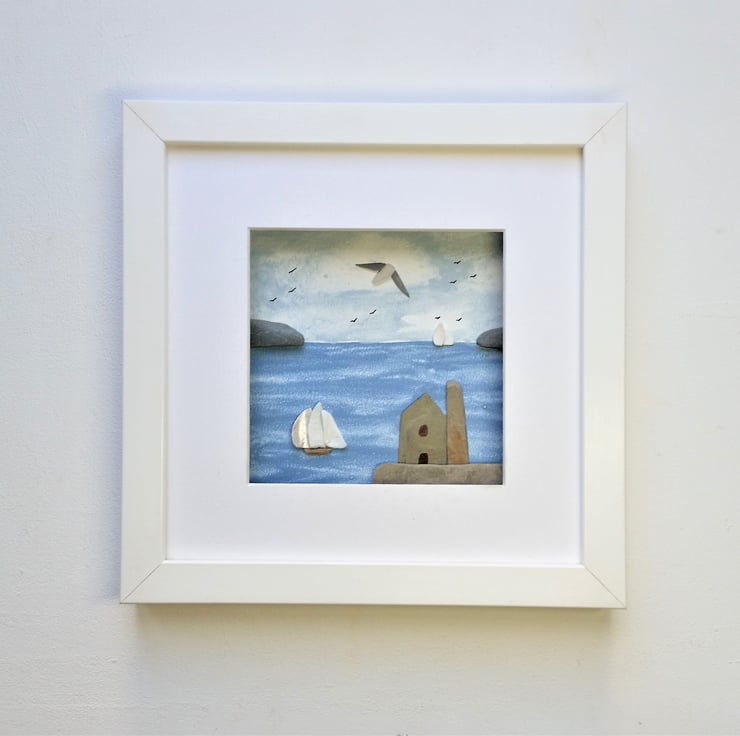 Cornish Tin Mine Engine House, 10th (tin) Anniv... - Folksy