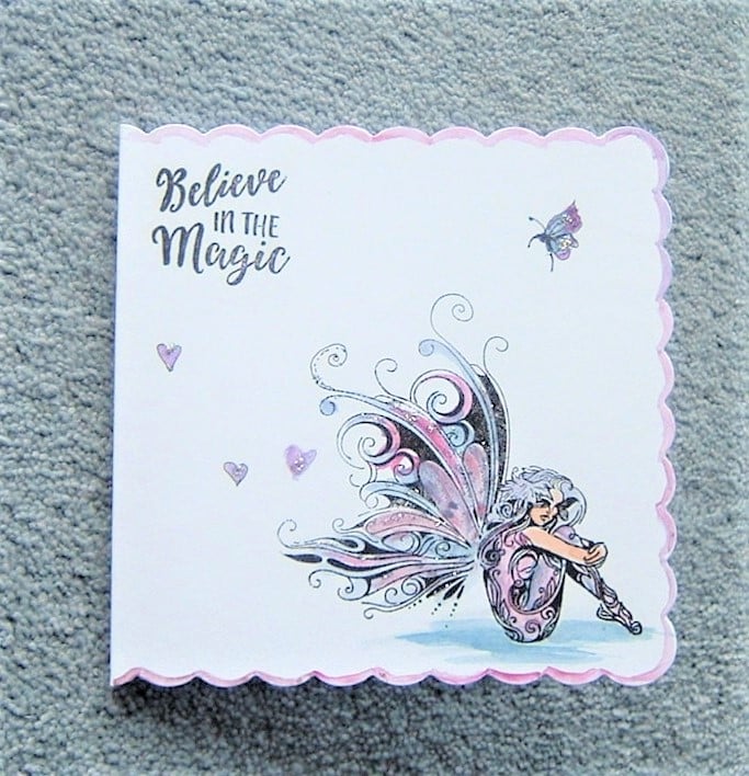 hand crafted fairy magic greetings card ( ref F... - Folksy