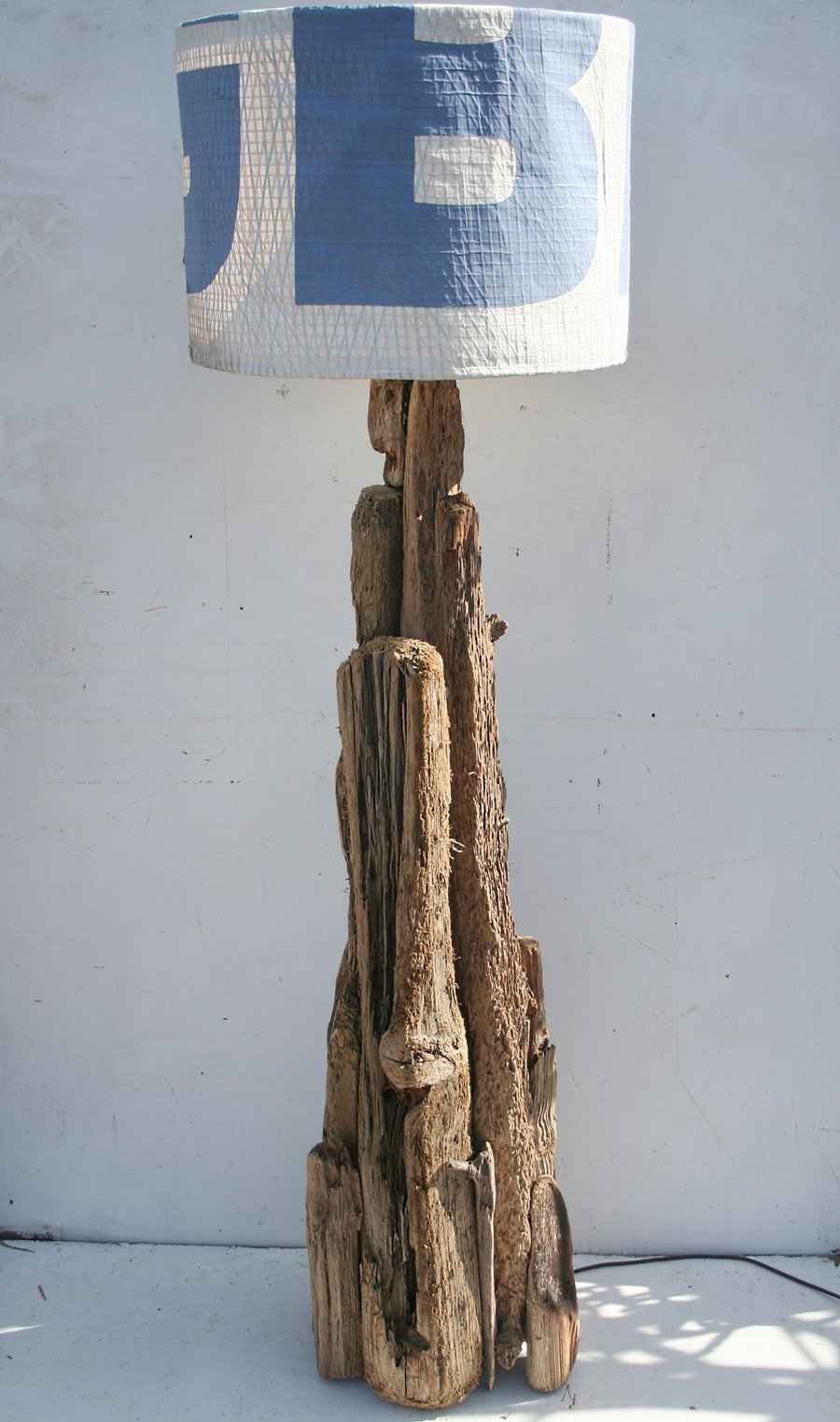 Driftwood Floor lamp, Drift wood floor standing... - Folksy