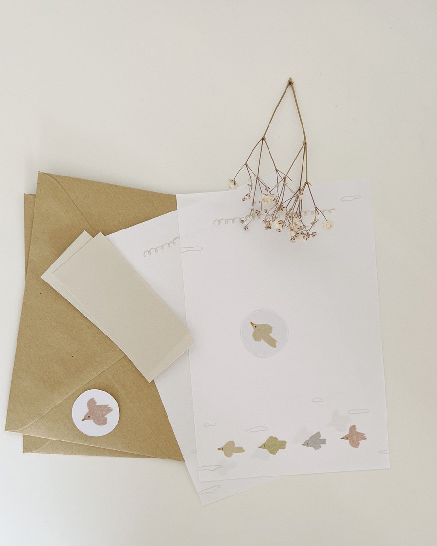 Nature Letter Writing Set - Folksy