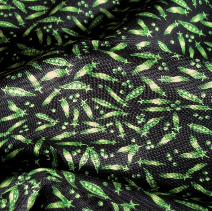 Pea Pod Fabric - Folksy