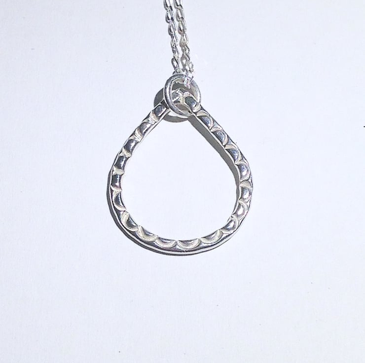 Handmade Sterling Silver Pendant Necklace - UK... - Folksy