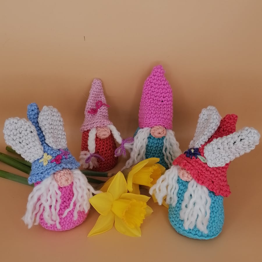 Crocheted Gonks, cute gnomes with happiness att... - Folksy