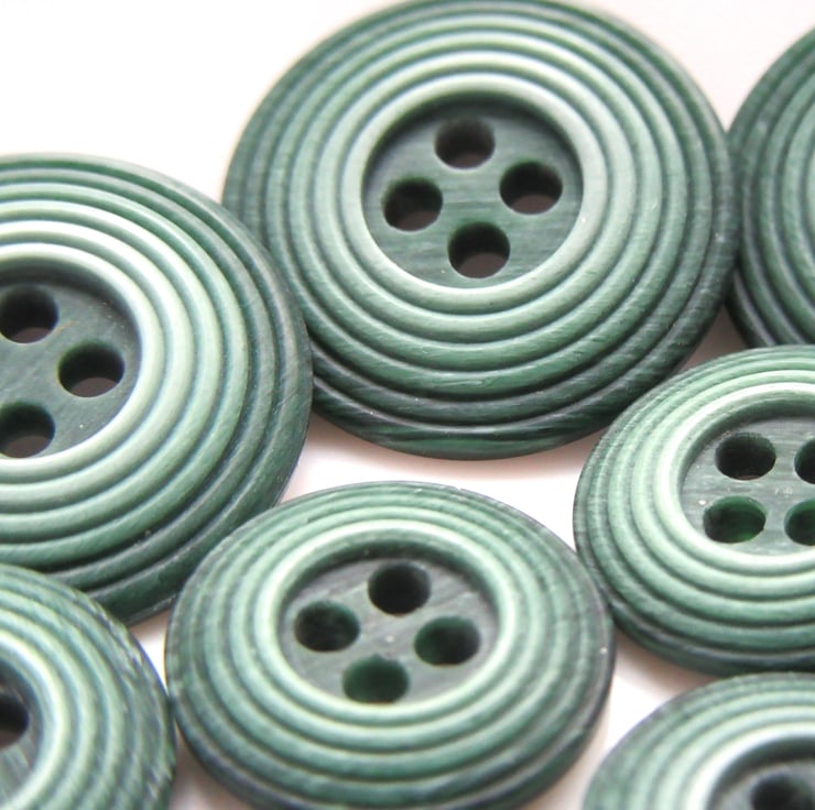 Green Gradient Buttons x13 - Folksy