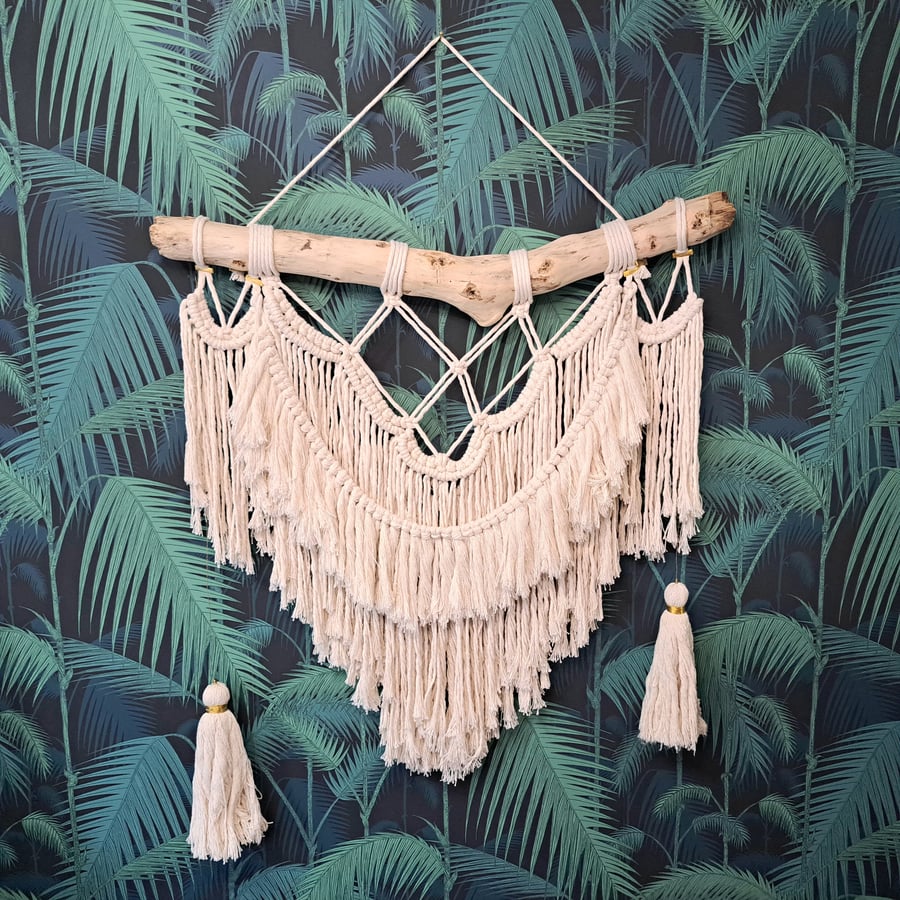 Mobile, Wall Hanging, Home Decor, Macrame - Folksy