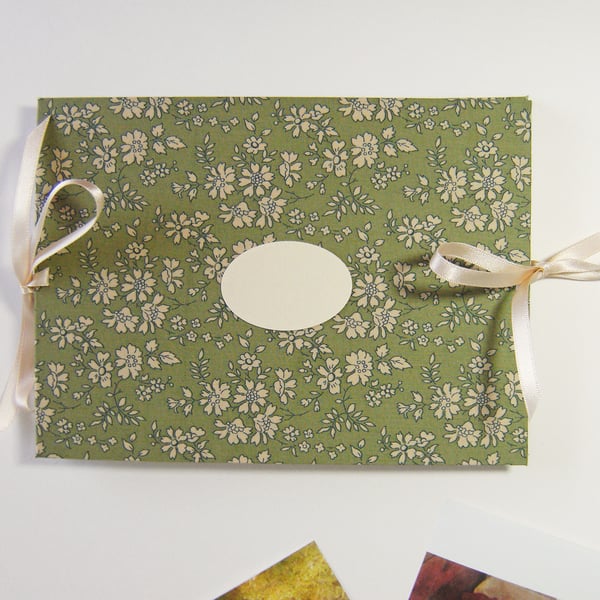 Liberty Photo Album - Capel in Green - Hand Mad... - Folksy