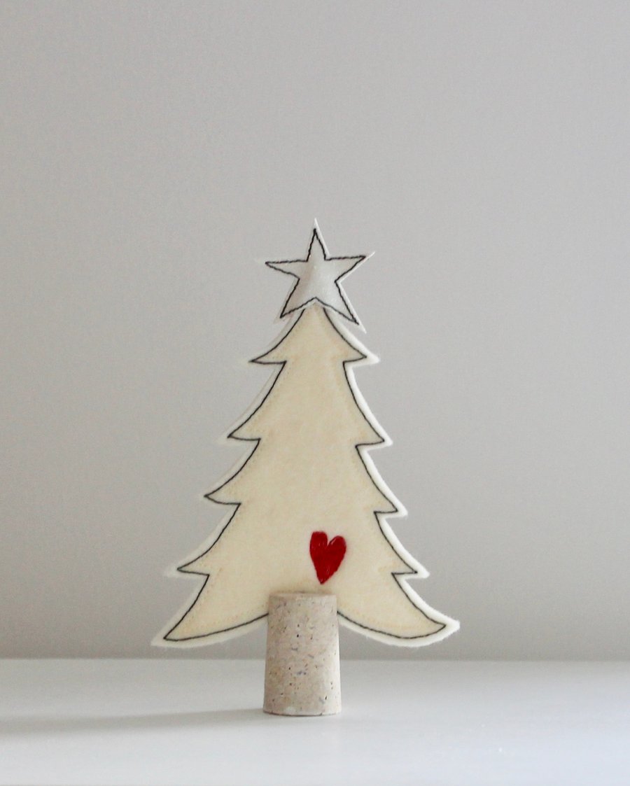 Wool Felt Christmas Trees - Folksy