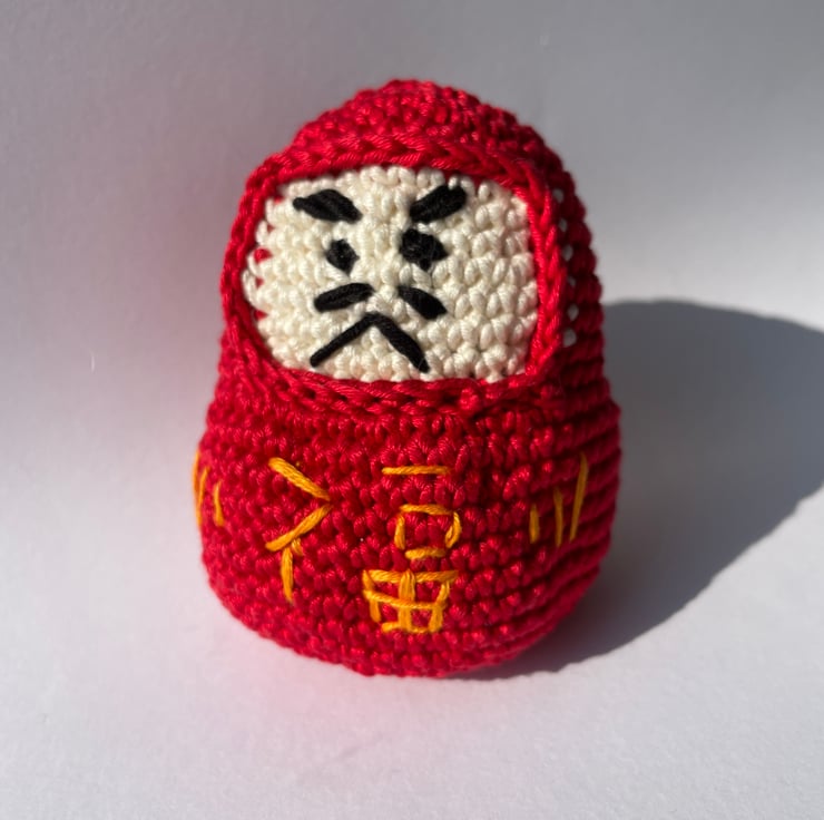 Daruma dolls - good luck symbols - Folksy