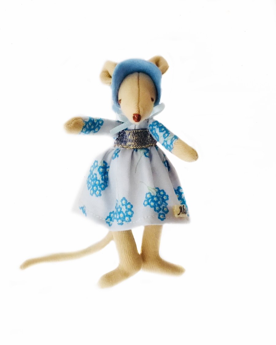 Easter Bonnet Mouse - Alice - Folksy