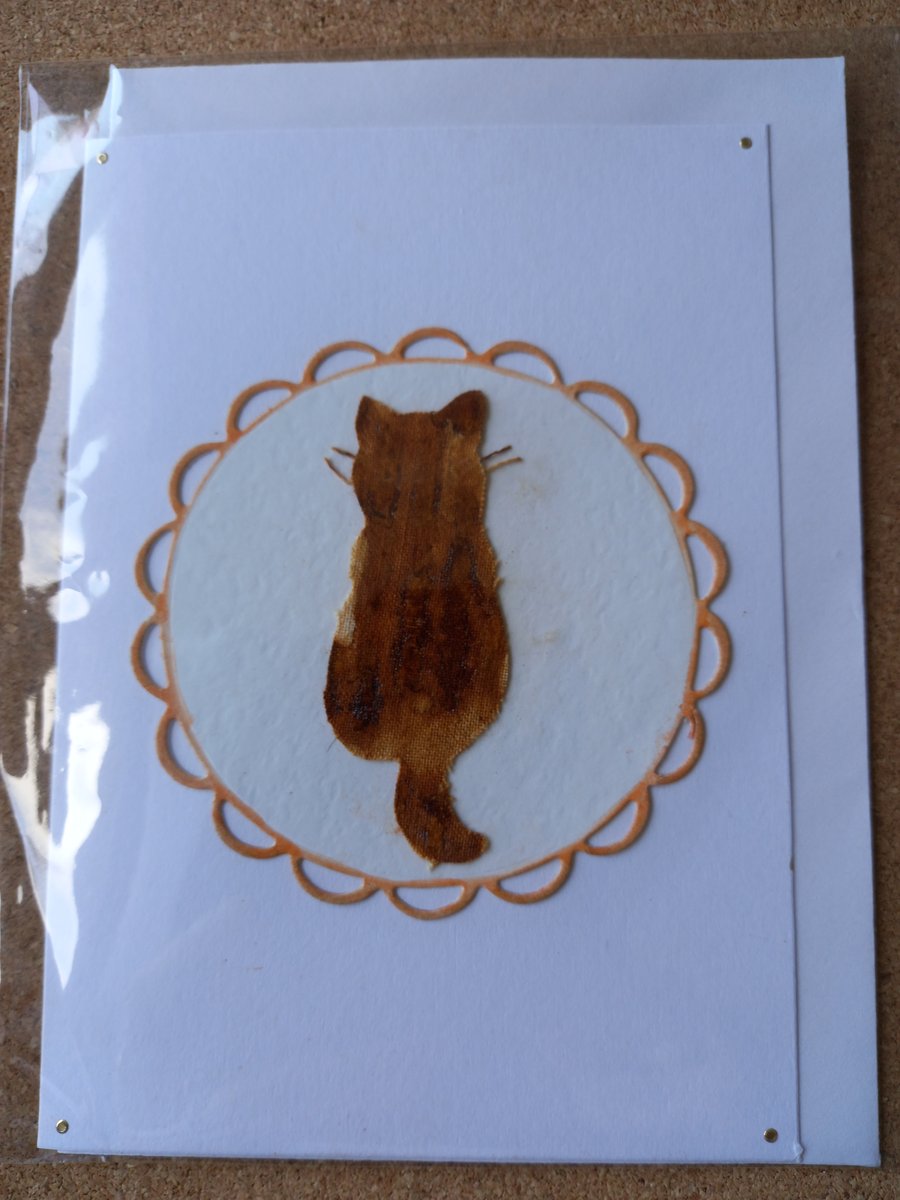 Rust Print Card - Folksy