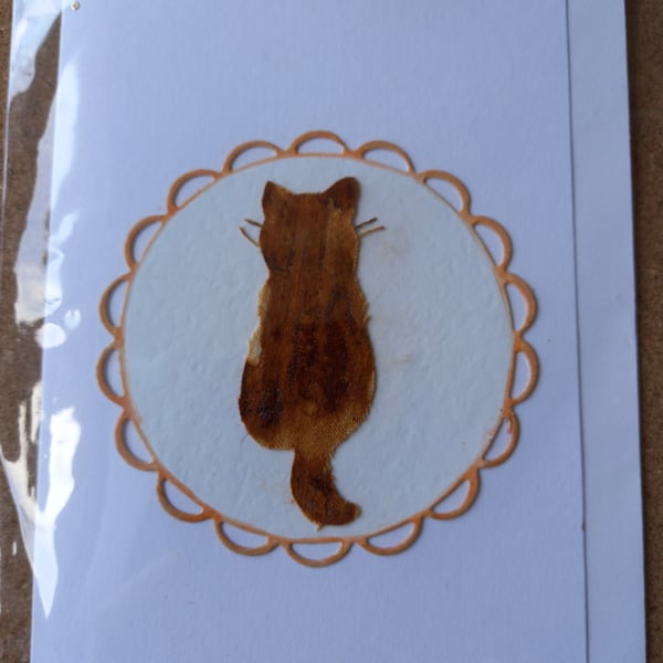 Rust Print Card - Folksy