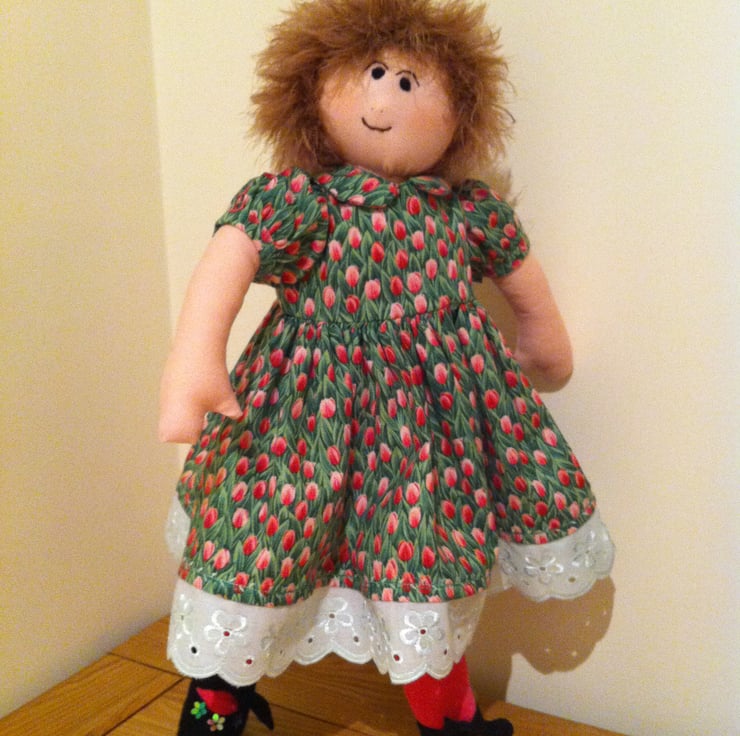 Amelia Rag Doll - Folksy