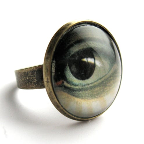Vintage Eye Ring - Folksy