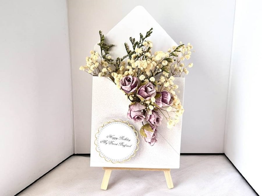 Luxury Handmade Personalised Envelope Box Card ... - Folksy