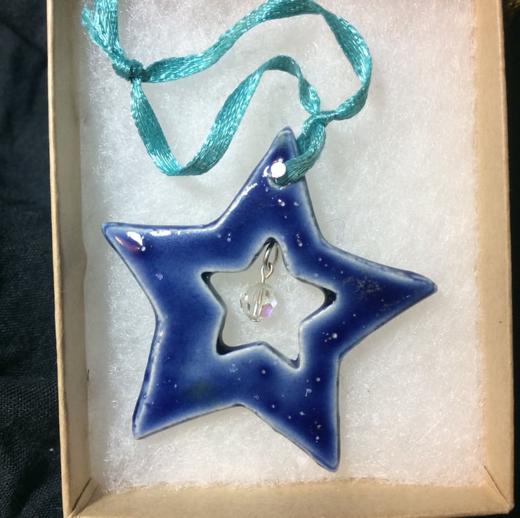 Star Tree Decoration - Folksy