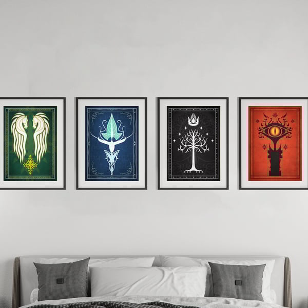 Lord of the Rings Gondor Rohan Mordor Collectio... - Folksy