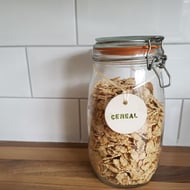 Personalised Bespoke Ceramic Pantry Jar Labels ... - Folksy