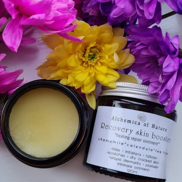 Recovery skin booster chamomile and Calendula h... - Folksy