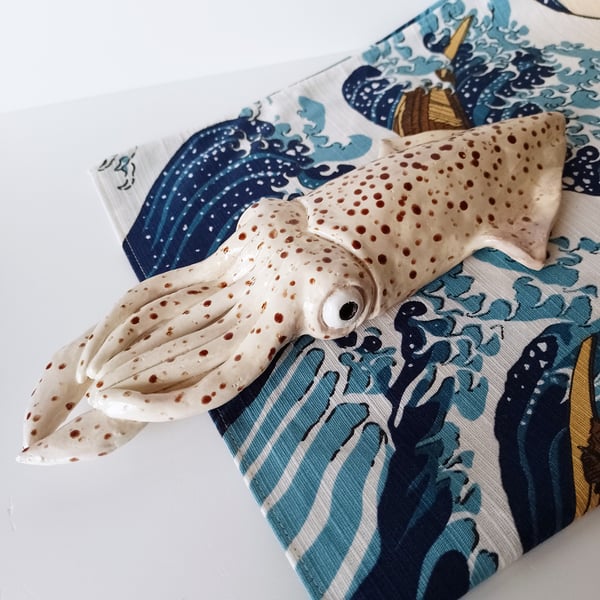 Squid Ceramic Sculpture - Handmade - Folksy