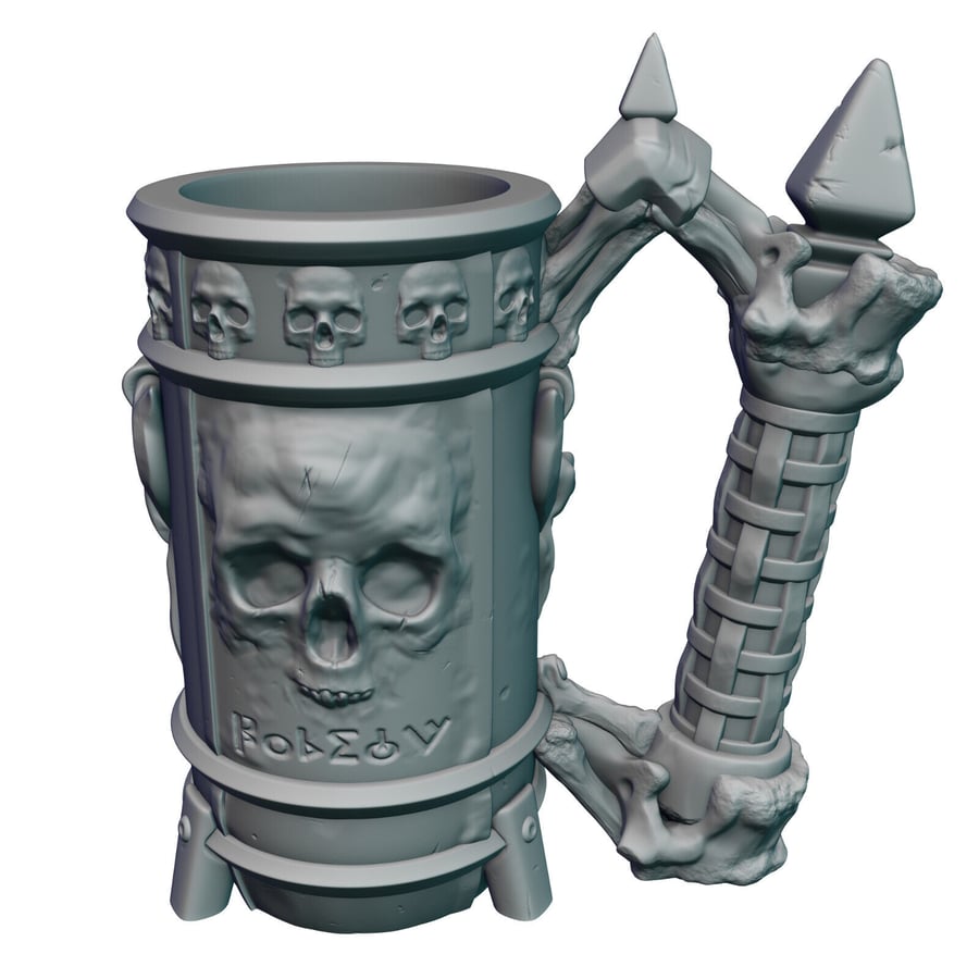 Ars Moriendi - Mythic Mugs - The Necromancer - ... - Folksy
