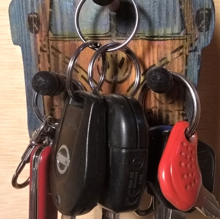 Key Hook VW camper style - Folksy