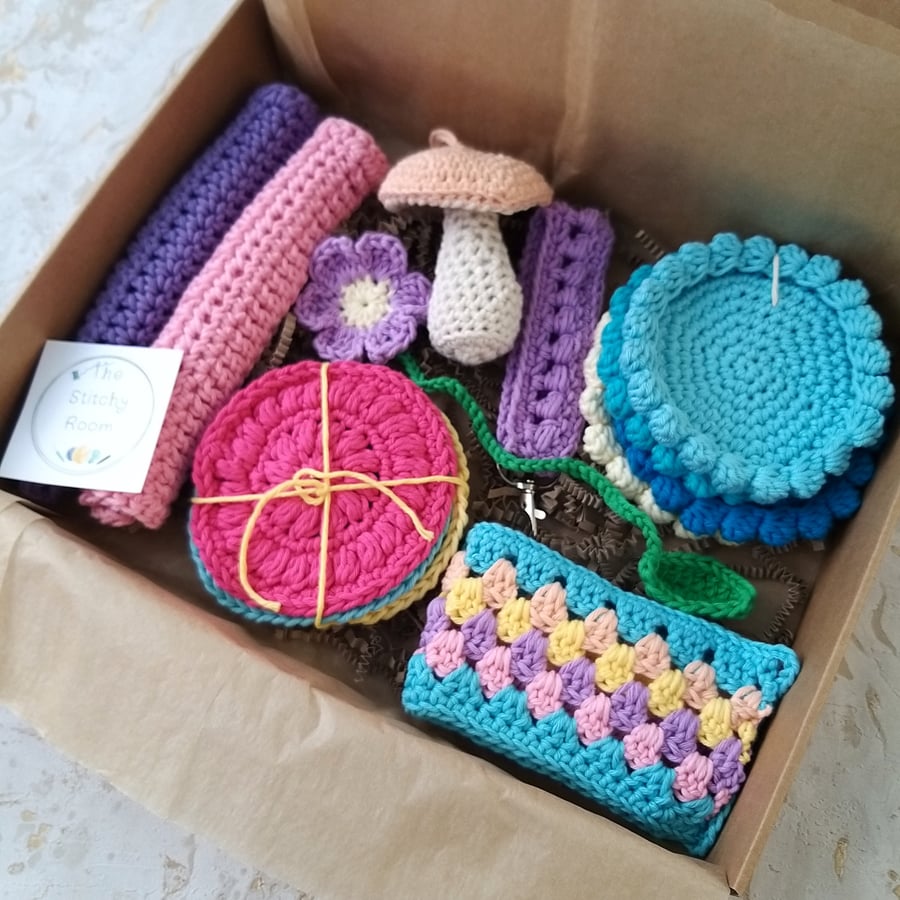 Crochet 'Maxi' Gift Set Cotton Bundle Of Goodies! - Folksy