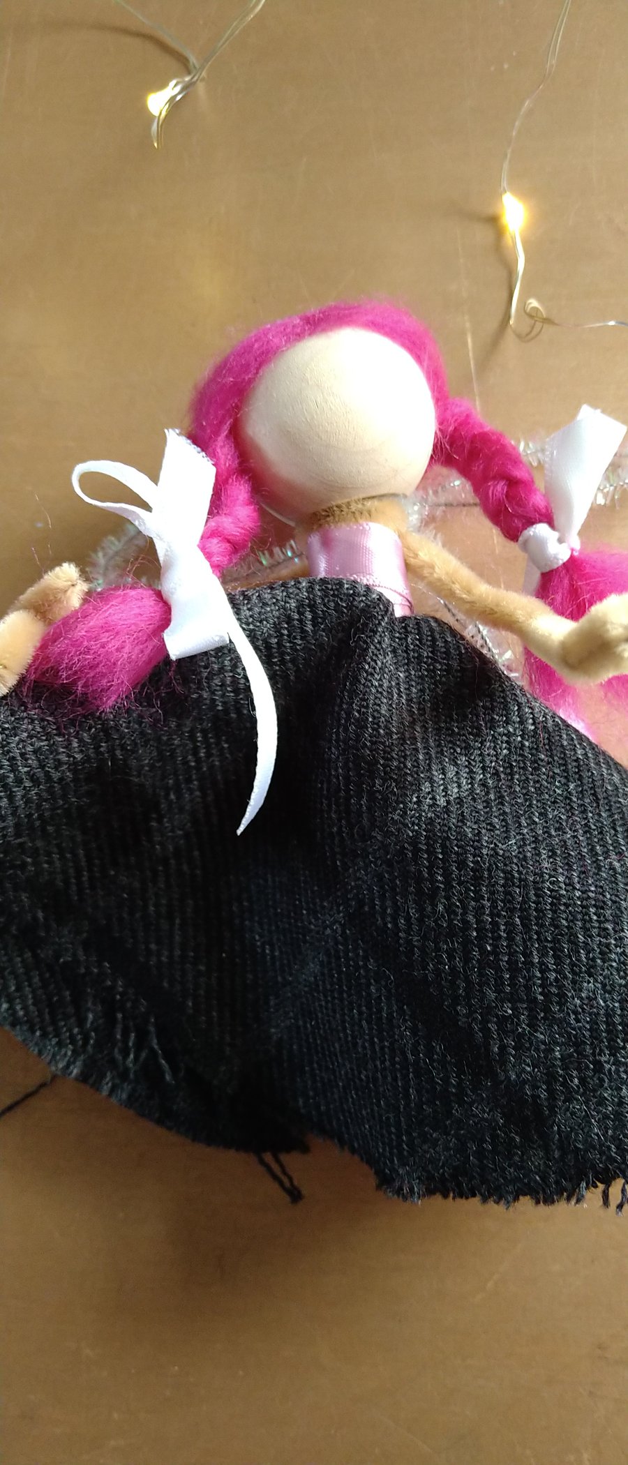 'Siobhan' wee Scottish Peg doll - Folksy