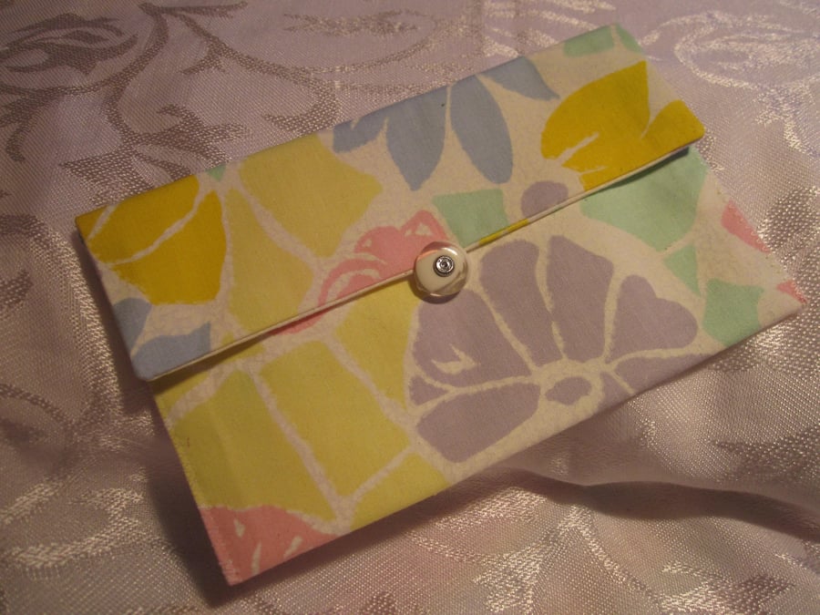 Cotton Wallet - Folksy