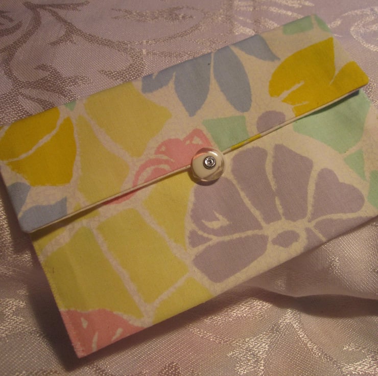 Cotton Wallet - Folksy