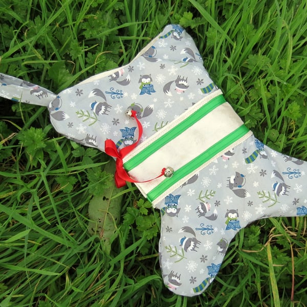 Pet stocking. A Christmas stocking for a dog o... - Folksy