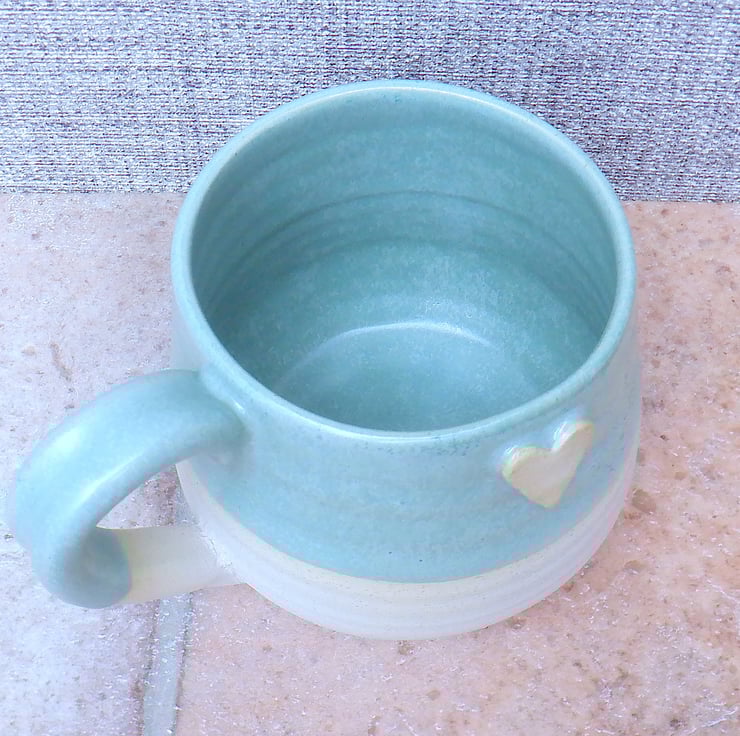 Cuddle mug coffee tea cup stoneware handthrown... - Folksy