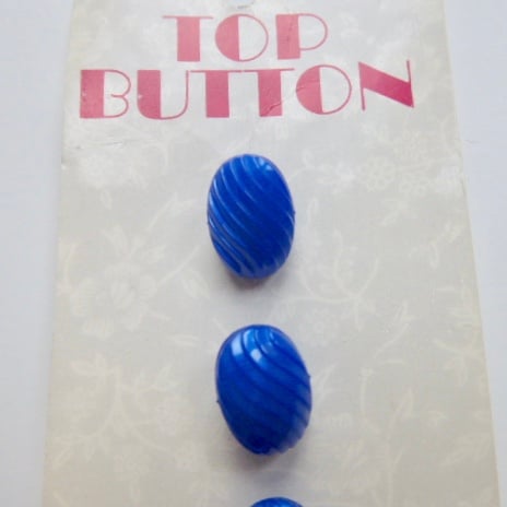 Blue buttons, vintage buttons - Folksy
