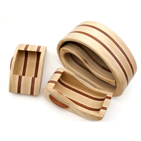 Round Two Drawer Box - Folksy