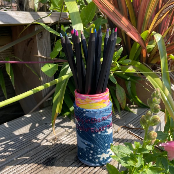 Storage pot - multi use canister pot. - Folksy