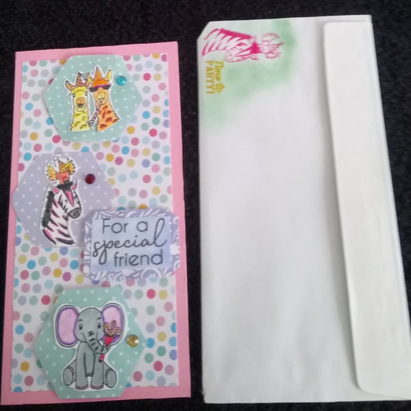 Special Friend Card Heartfelt Friendship Gree... - Folksy