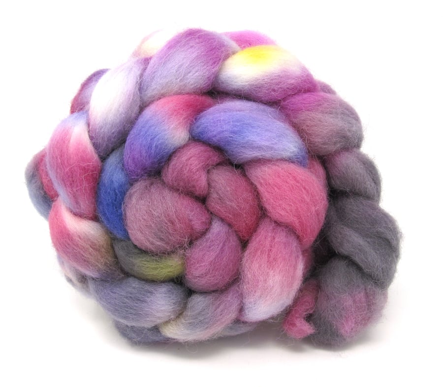 Hand Dyed Texel Combed Wool Top Roving TX17 100... - Folksy