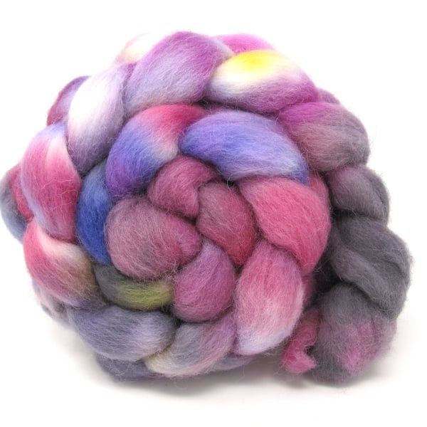 Hand Dyed Texel Combed Wool Top Roving TX17 100... - Folksy