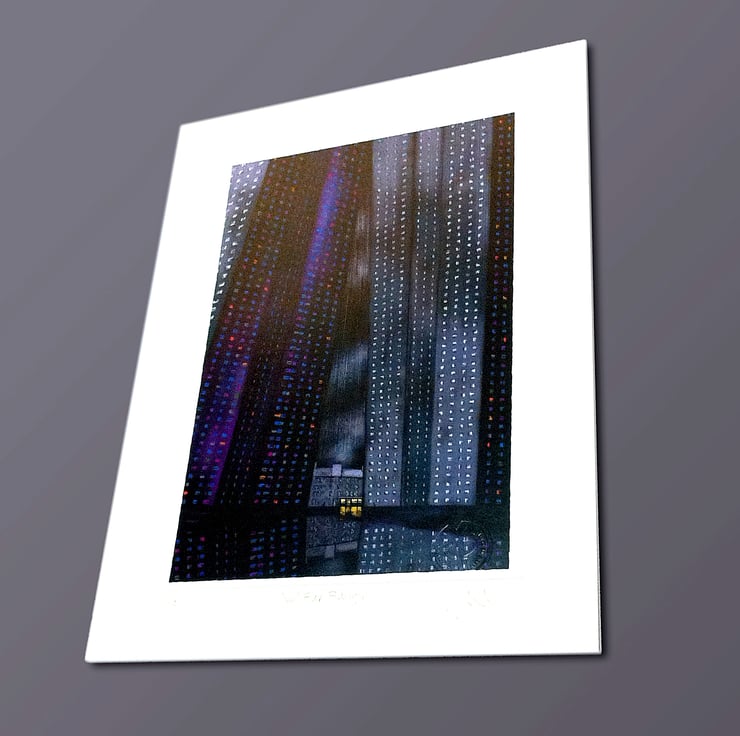 'No' Fur Budgin' - mounted - Folksy