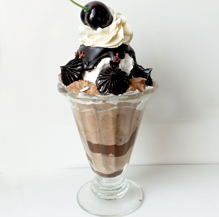 Chocolate Fudge Sundae Fake Food Novelty. Pro... - Folksy