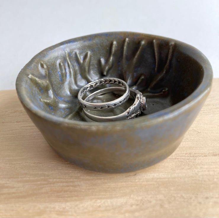 Tree of Life ring dish altar bowl - Folksy