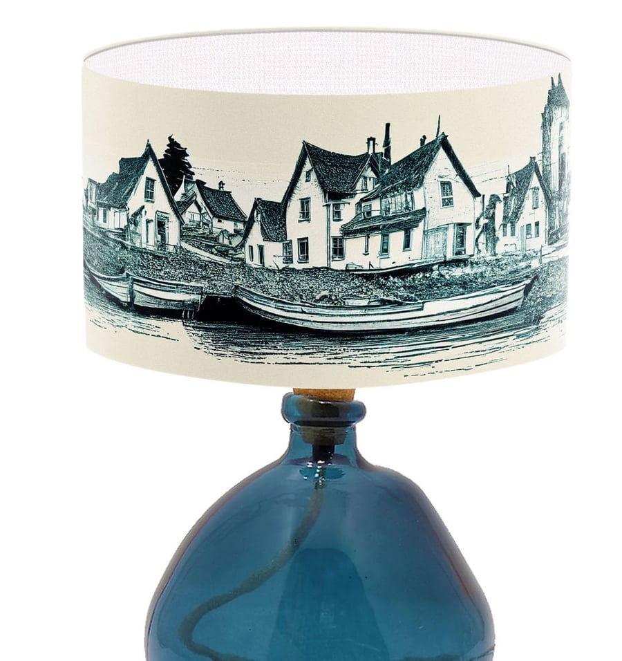 Fine Art Lampshade - Bespoke Lamp shade - Moder... - Folksy
