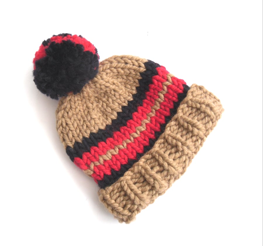 Beanie hat - Folksy