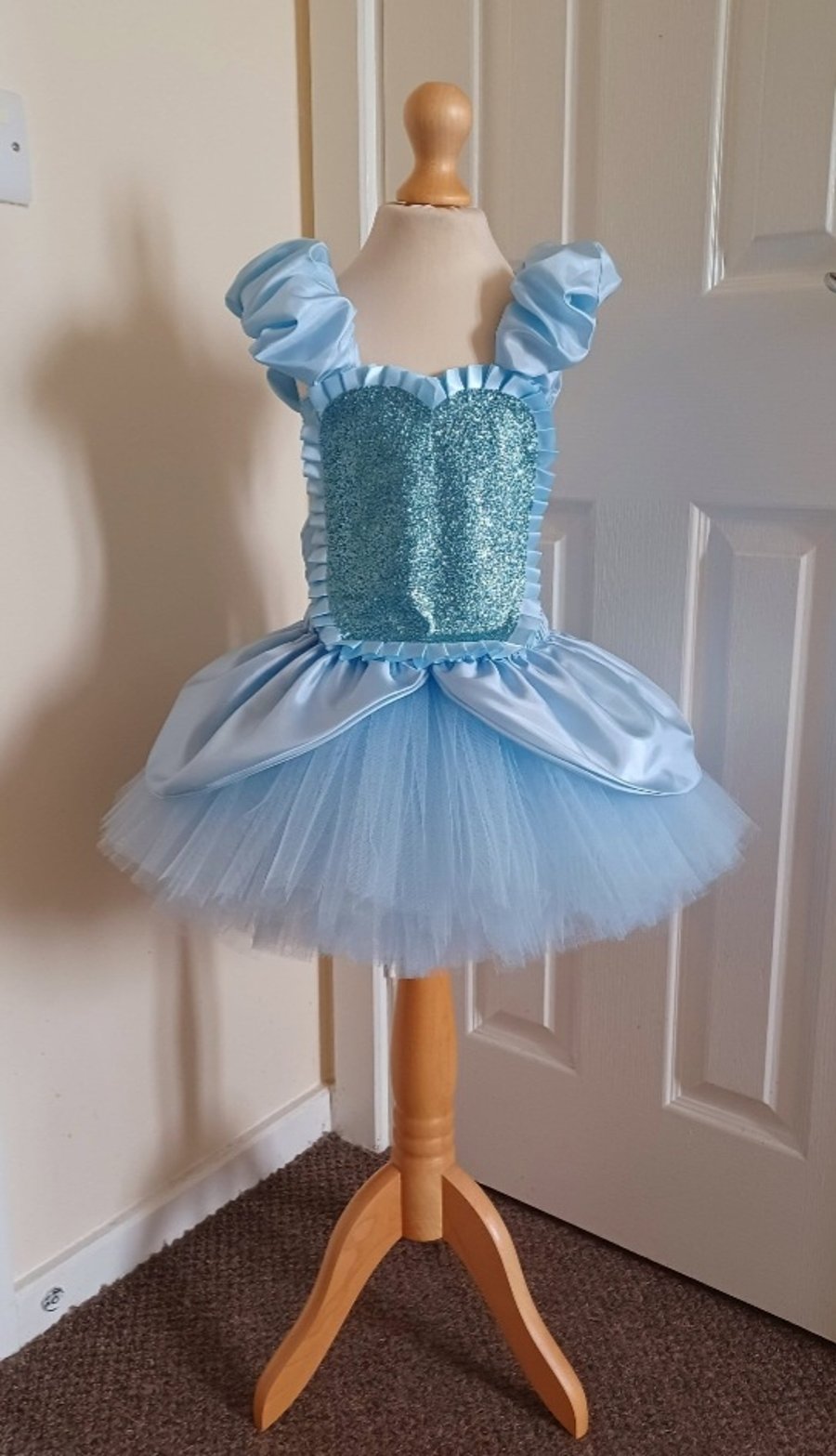 Stunning Blue Princess Tutu Dress - Ages From ... - Folksy